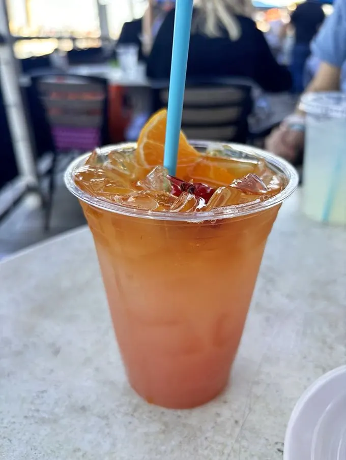 This rum punch packs more of a wallop than a pirate's right hook. Yo ho ho and a bottle of… well, you know the rest!