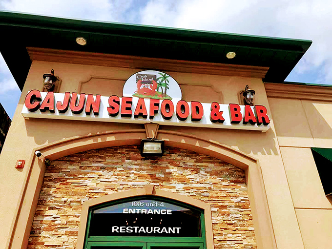 Crab Island: where New Orleans jazz meets Jersey attitude in a spicy seafood symphony. It's like Mardi Gras for your taste buds!