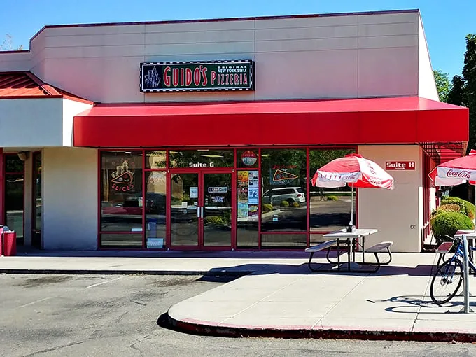 Guido's Original New York Style Pizza: A slice of the Big Apple in Boise! No subway required for this authentic NYC experience.