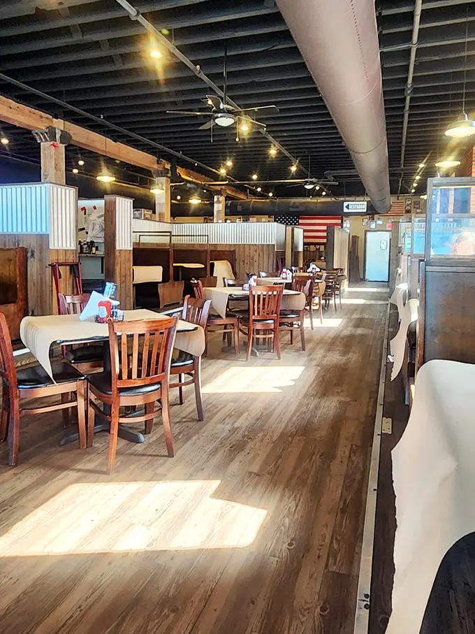 Part classic steakhouse, part lumberjack's dream home. Big Mike's is where Paul Bunyan would go for a night out!