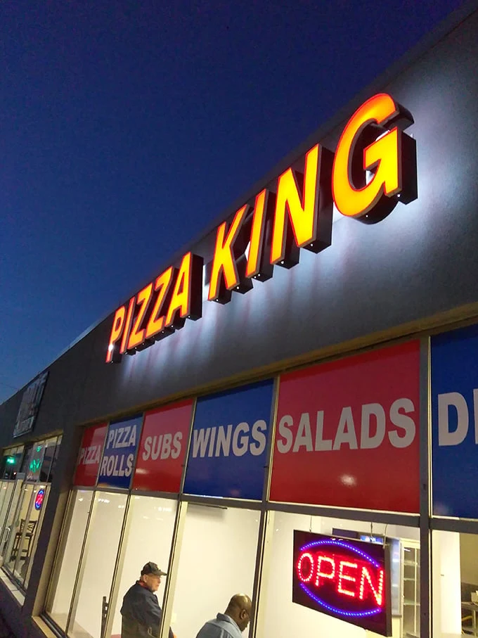 MT's may look modest, but don't be fooled – it's serving up pizzas fit for royalty. Who needs a castle when you've got a pizza kingdom?