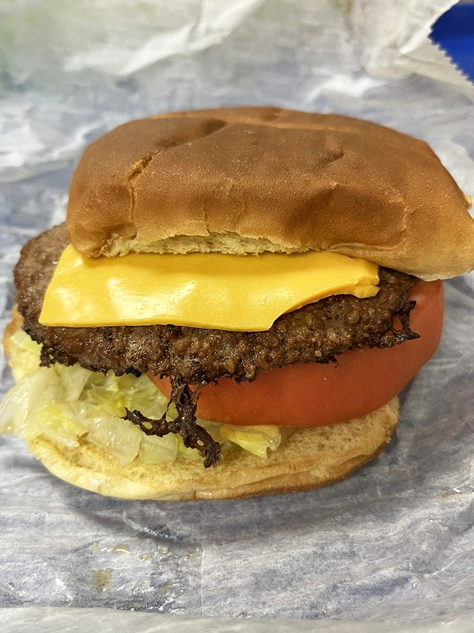 Meet the Bantam Burger: A beefy behemoth that laughs in the face of your New Year's resolutions.