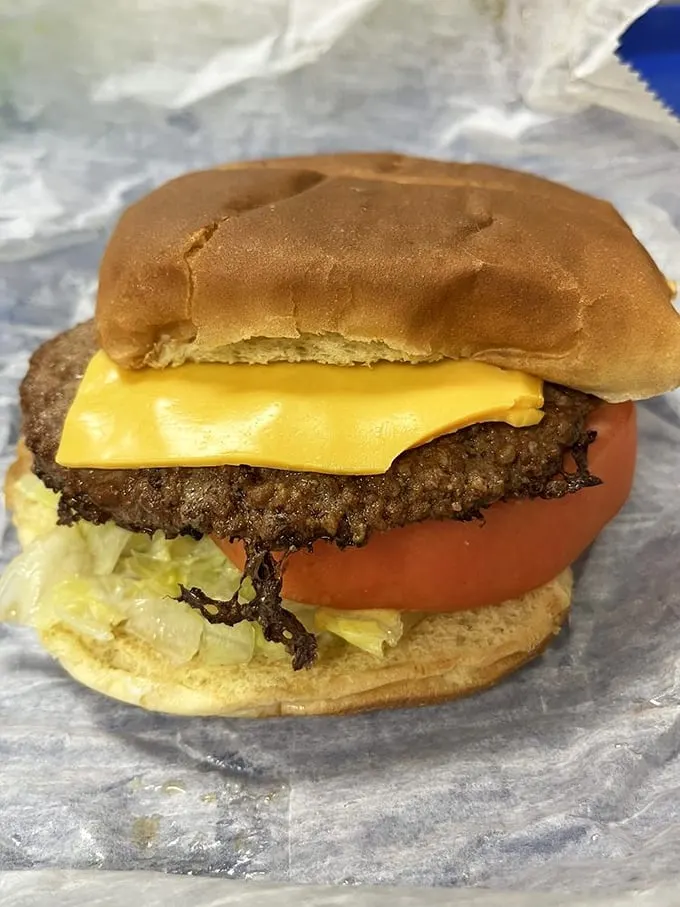 Meet the Bantam Burger: A beefy behemoth that laughs in the face of your New Year's resolutions.