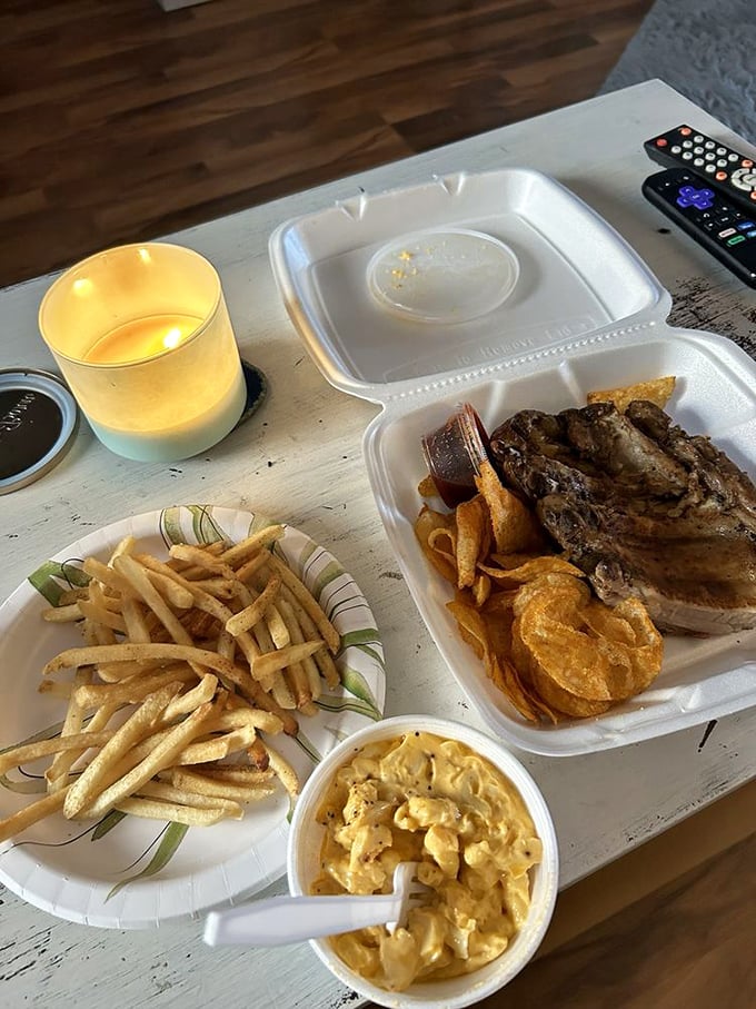 Chips and champs: These ribs and homestyle chips are the dynamic duo your taste buds have been waiting for.