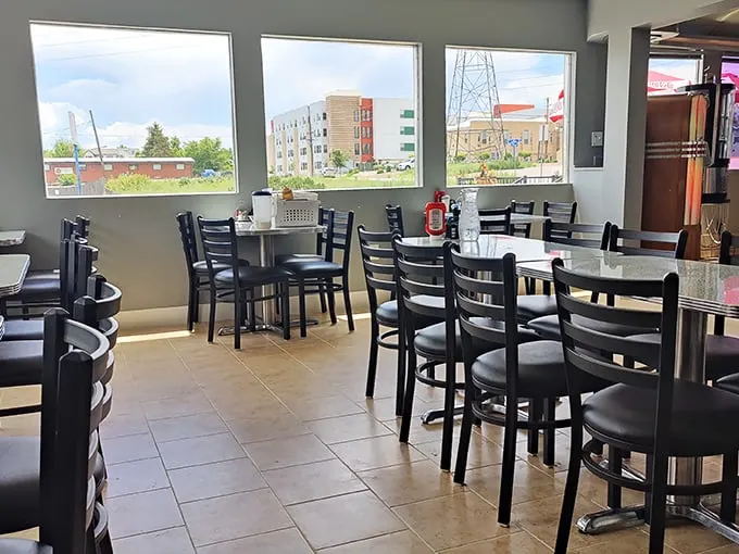 Welcome to the breakfast club! This dining area's serving up comfort with a side of nostalgia. Pull up a chair and stay awhile.