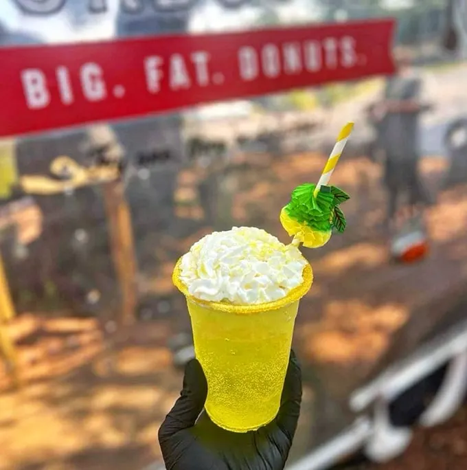 Tropical vacation in a glass! This Piña Colada is like a postcard from paradise.