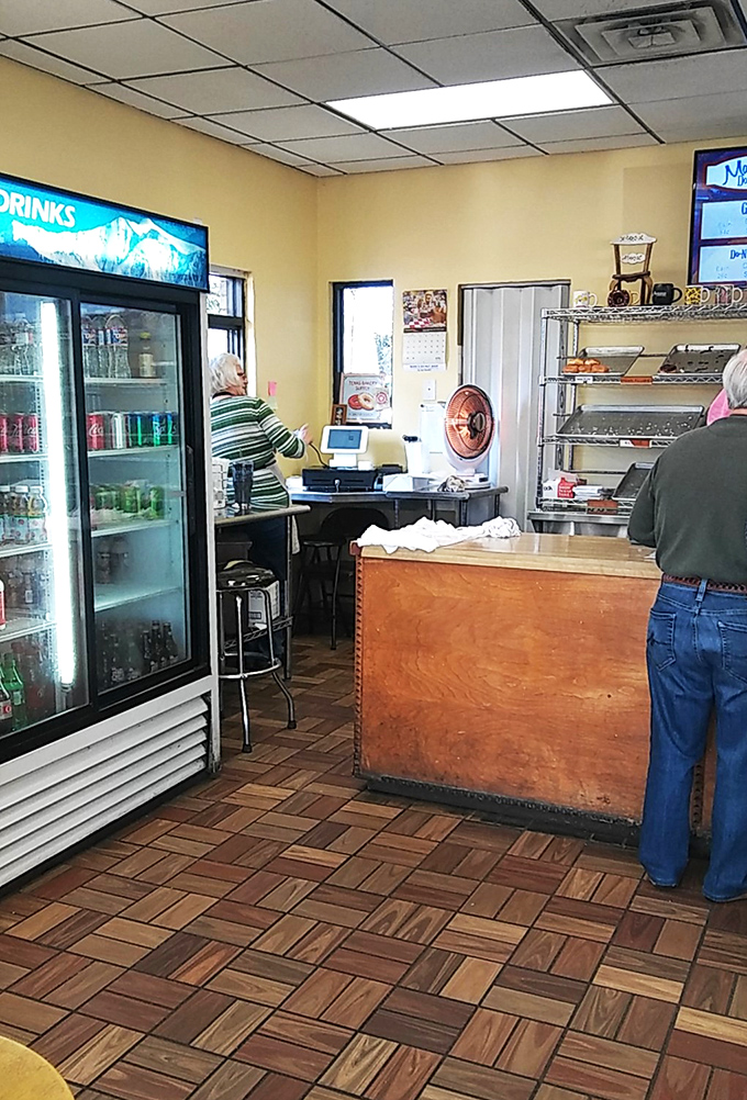 Where donut dreams come true! This cozy corner is like Willy Wonka's factory, but with less singing and more sprinkles.