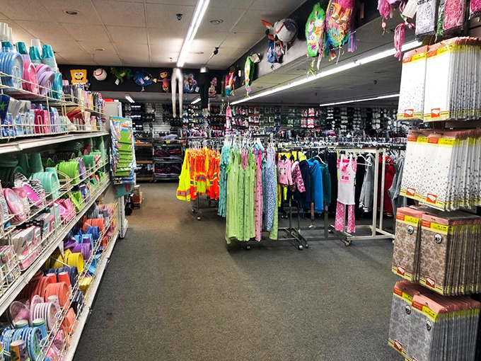 Fashion forward or budget backward? This clothing corner proves that style doesn't always come with a hefty price tag – just a sense of adventure.