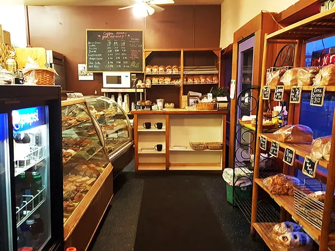 A bakery buffet that would make Marie Antoinette say, "Let them eat everything!" Choices, choices everywhere.