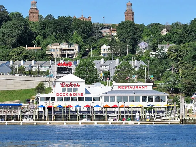 Bahrs Landing: serving up history and halibut since 1917. It's like stepping into a time machine, but with better seafood.