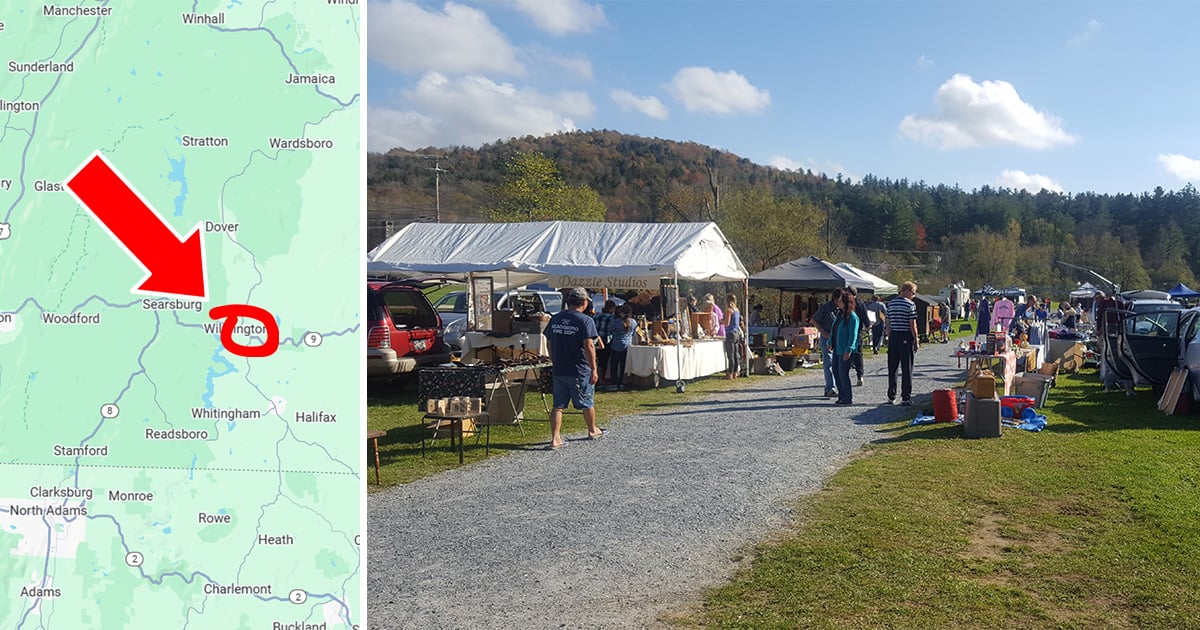 The Enormous Flea Market In Vermont Where You’ll Find Rare Treasures At