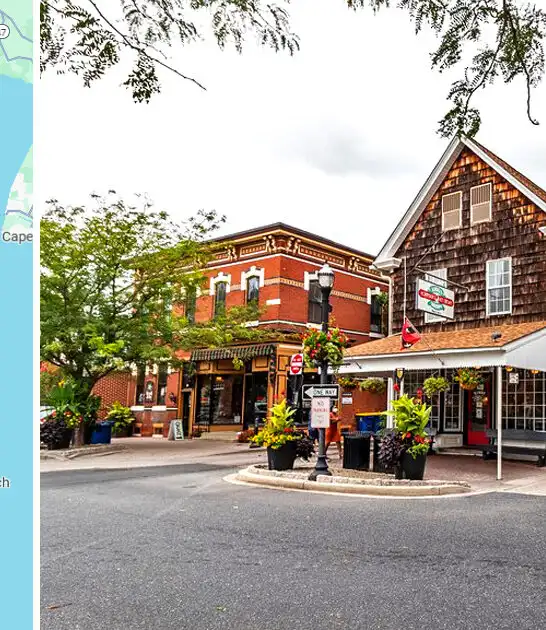 small town delaware postcard ftr