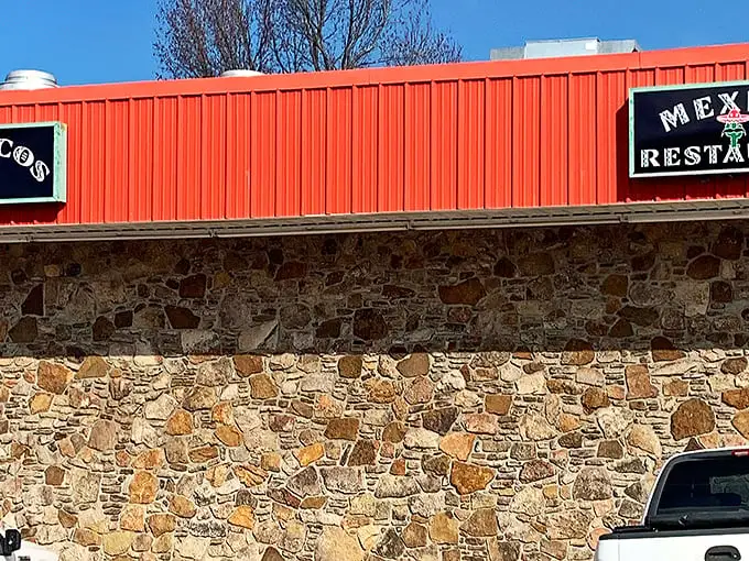 The stone exterior of Los Locos stands as Mountain View's culinary fortress, where pickup trucks in the parking lot signal you've found the locals' Mexican food headquarters.
