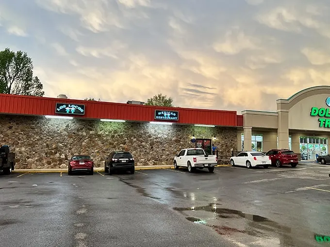 The stone exterior of Los Locos stands as Mountain View's culinary fortress, where pickup trucks in the parking lot signal you've found the locals' Mexican food headquarters.