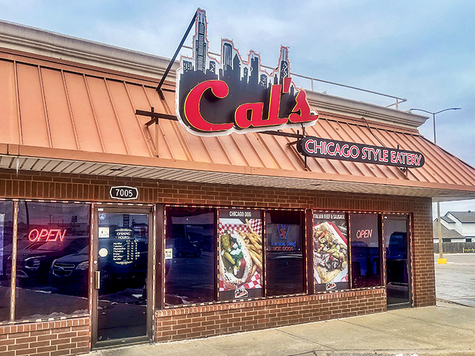 Cal's modest exterior belies the flavor explosion waiting inside – proof that culinary treasures often hide in plain sight along Oklahoma's suburban strips.