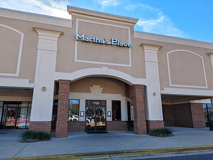 Martha's Place makes a modest first impression from the outside, but don't be fooled—culinary treasures await behind those unassuming doors.