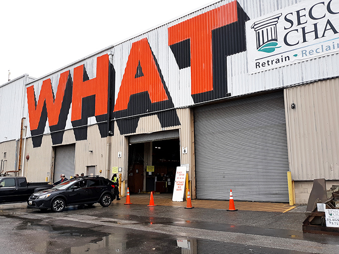 The iconic "WHAT" sign on Second Chance's exterior isn't just a question—it's an invitation to discover treasures that will make your friends ask exactly that.