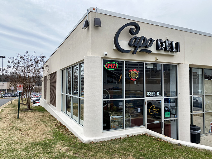 The unassuming storefront of Capo Deli beckons with its simple elegance. Like all great food discoveries, it doesn't need flashy gimmicks to announce its greatness.