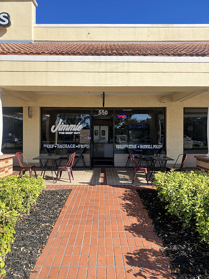 Nestled in a Bonita Springs strip mall, Jimmie The Beef Guy's unassuming exterior hides culinary treasures that would make Chicago natives weep with joy.