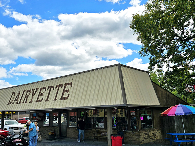 The Dairyette's unassuming exterior hides culinary treasures within. Like finding a Springsteen concert in your neighbor's garage—humble outside, magic inside.