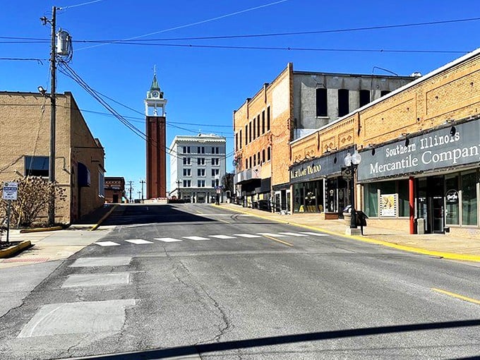 Marion's historic downtown square whispers stories from another era while inviting you to create new memories among its well-preserved brick facades.