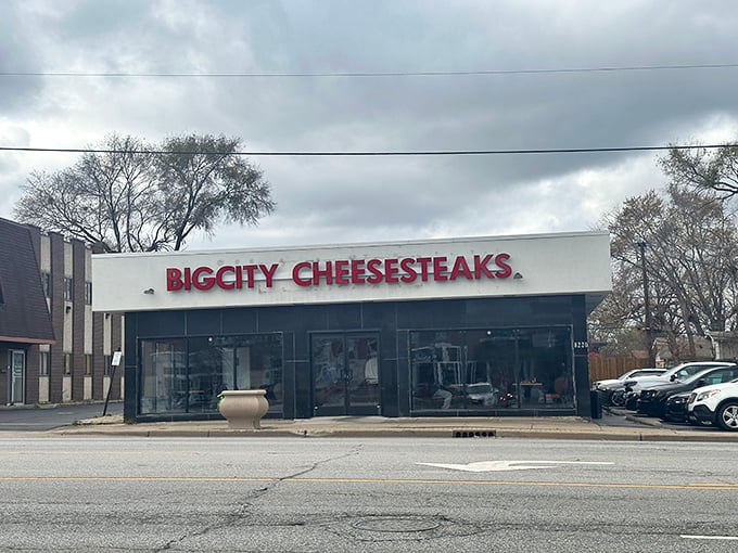 The unassuming storefront of BigCity CheeseSteaks in Munster might not stop traffic, but trust me—your taste buds will slam on the brakes once you're inside.