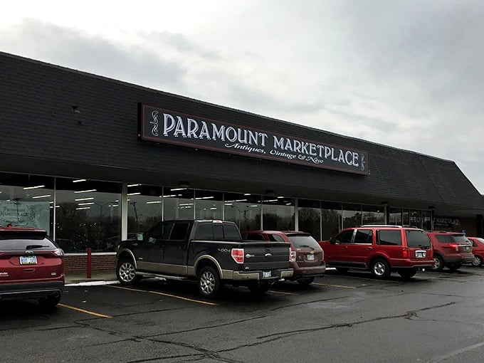 The unassuming exterior of Paramount Marketplace belies the wonderland within—like finding Narnia in a strip mall on East 13th Street.