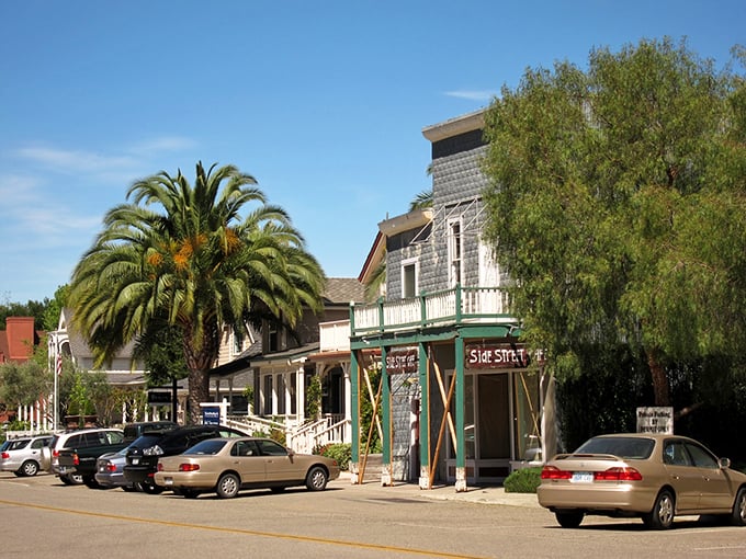 Downtown Los Olivos looks like a film set where small-town America and wine country had a beautiful baby. Those Victorian-era buildings aren't messing around with charm.