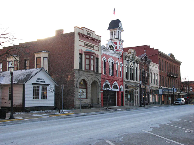 Medina's historic downtown looks like a movie set where Norman Rockwell and Frank Capra might bump into each other for coffee.