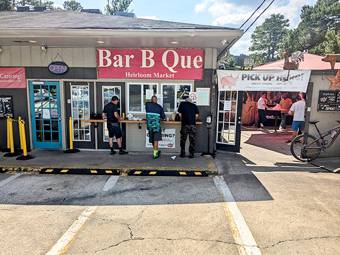 Don't let the humble exterior fool you—this converted convenience store houses some of Atlanta's most extraordinary barbecue magic.