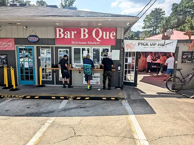Don't let the humble exterior fool you—this converted convenience store houses some of Atlanta's most extraordinary barbecue magic.