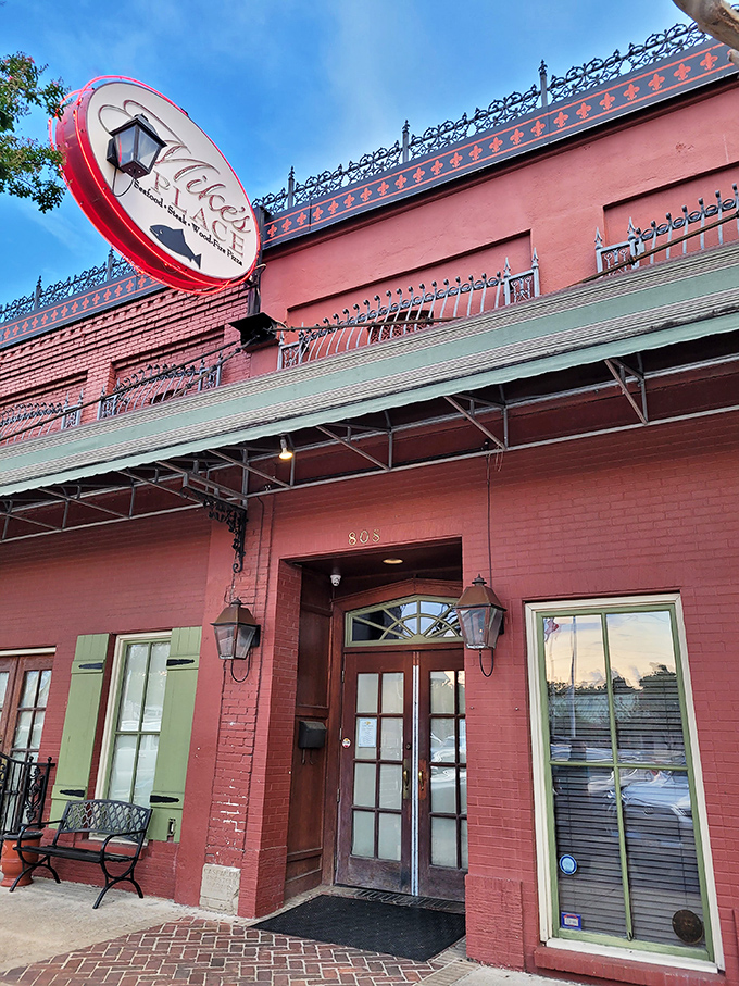 Downtown Conway's culinary jewel beckons with its welcoming storefront. This unassuming exterior houses gastronomic treasures that locals have cherished for years. 