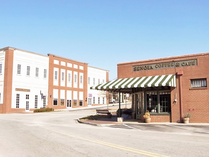 Senoia brews small-town magic with every visit. The town practically begs you to sit and stay awhile.