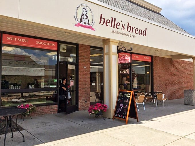 Belle's Bread welcomes you with understated charm in a Columbus strip mall. Like finding a Michelin-starred restaurant in your neighbor's garage—unassuming outside, magical inside.