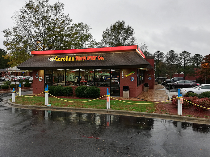 The unassuming brick exterior might fool you, but like Clark Kent's phone booth, this is where seafood magic happens.