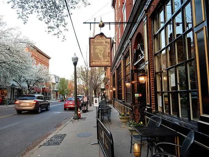 Downtown Lititz isn't just picture-perfect—it's the kind of Main Street where you half-expect Jimmy Stewart to come strolling around the corner at any moment.