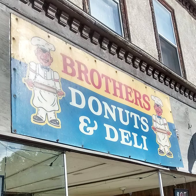 The iconic blue and yellow sign beckons like a lighthouse for the sugar-deprived. This unassuming storefront houses Franklin's sweetest treasures.