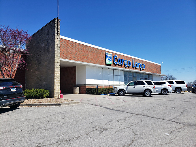 The unassuming exterior of Cargo Largo belies the treasure trove within—like finding a secret clearance sale that forgot to tell anyone it was ending.