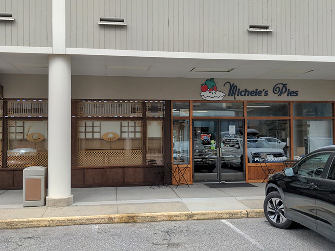 The unassuming storefront of Michele's Pies in Norwalk might fool you, but Connecticut pie pilgrims know this is the gateway to buttery, flaky heaven.