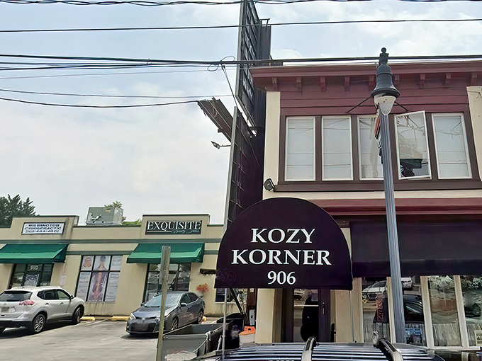 The unassuming black awning of Kozy Korner beckons like a secret handshake among breakfast aficionados. No flash, all substance.