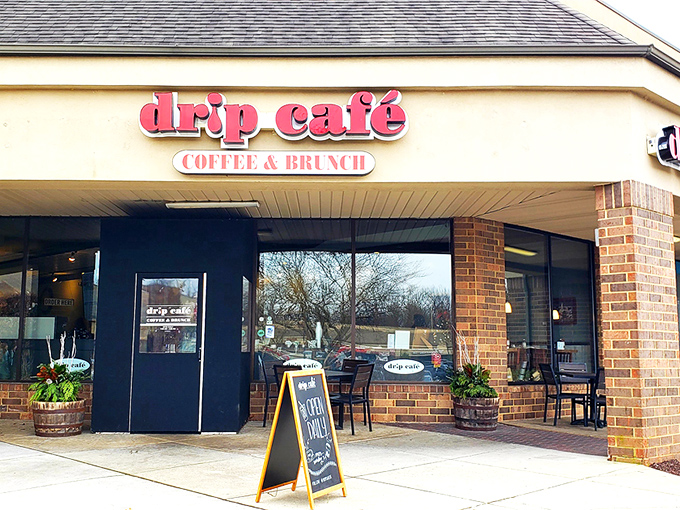 The unassuming storefront that houses breakfast greatness. Like finding a winning lottery ticket in your winter coat pocket—unexpected and absolutely delightful.