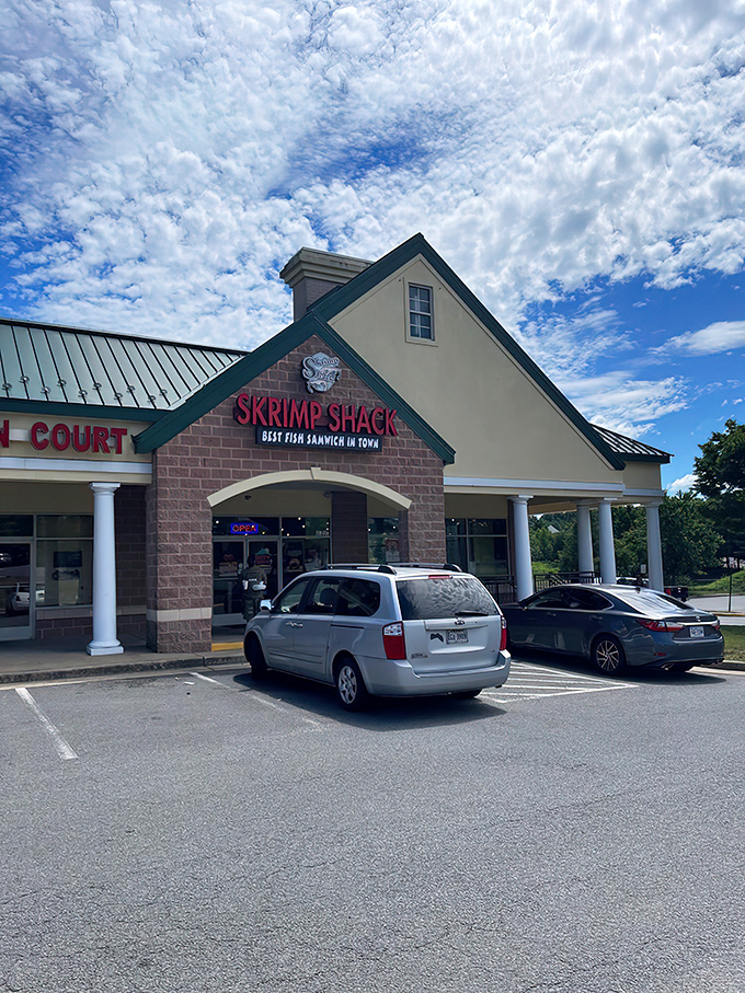 The unassuming exterior of Skrimp Shack in Dumfries hides seafood treasures that would make Neptune himself swim upstream for a taste.