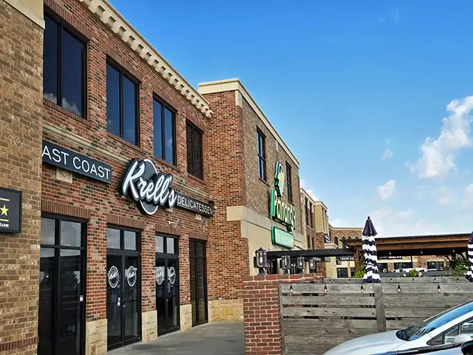 A slice of the Big Apple in the Sooner State! Krell's East Coast Delicatessen brings New York flavor to Yukon, Oklahoma, with a facade that screams "fuggedaboutit" in the most delightful way.