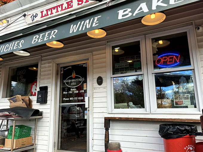 The Little Store's humble facade hides Lebanon's sandwich mecca. Like finding a Michelin star in your neighbor's garage – unassuming but unforgettable.