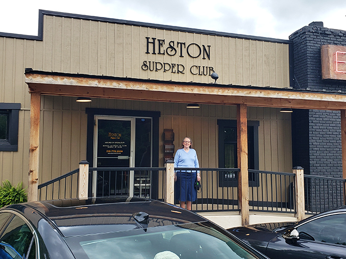 The unassuming exterior of Heston Supper Club stands as a delicious rebuke to flashy dining establishments. Genuine Midwest treasures don't need neon signs.