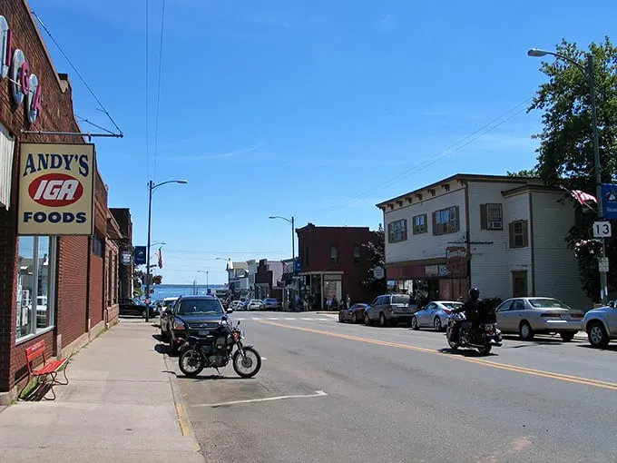 Bayfield's historic downtown invites you to slow down and savor small-town charm where Lake Superior's vastness meets Victorian brick architecture.