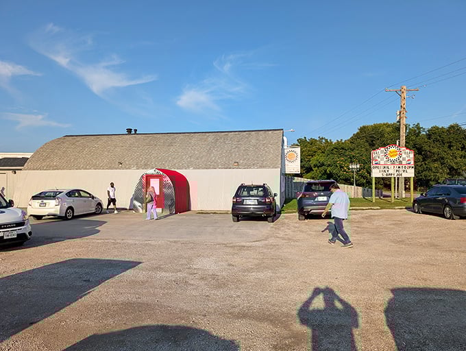 The unassuming Quonset hut exterior of Charlie Parker's might make you drive past, but locals know this curved metal treasure houses breakfast gold.
