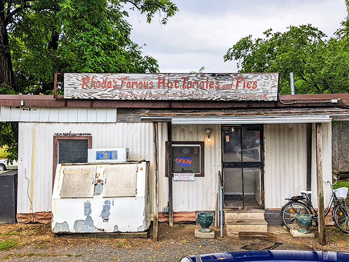 The unassuming exterior of Rhoda's might not win architectural awards, but inside this humble building, culinary magic happens daily.