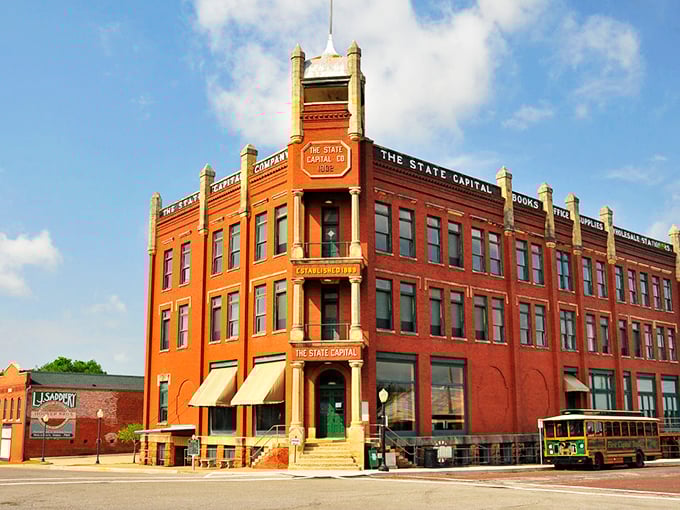 Guthrie's red-brick downtown isn't just preserved—it's alive! Like finding a perfectly maintained classic car that still purrs when you turn the key.