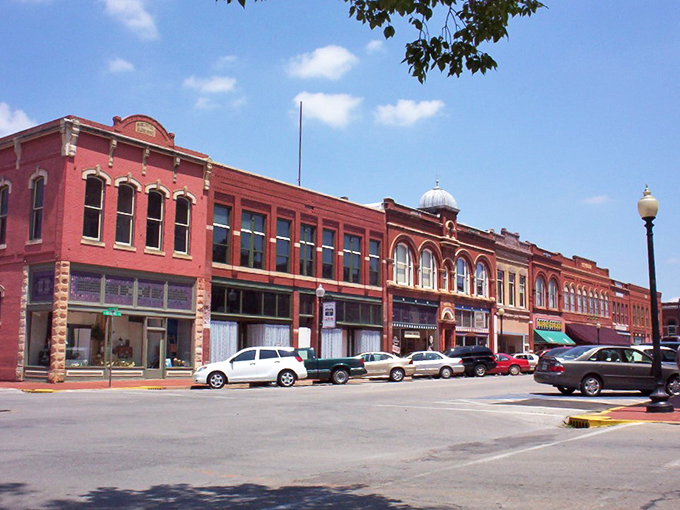 Guthrie's red-brick downtown isn't just preserved—it's alive! Like finding a perfectly maintained classic car that still purrs when you turn the key.
